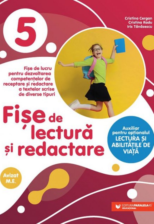 Fișe de lectură și redactare. Clasa a V-a | Cristina Cergan, Cristina ...